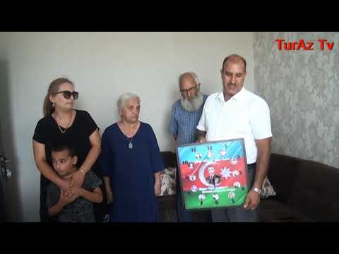 Ağdam şəhidi Tural Xudiyevin ailəsində saat təqdimatı.01.08.2025