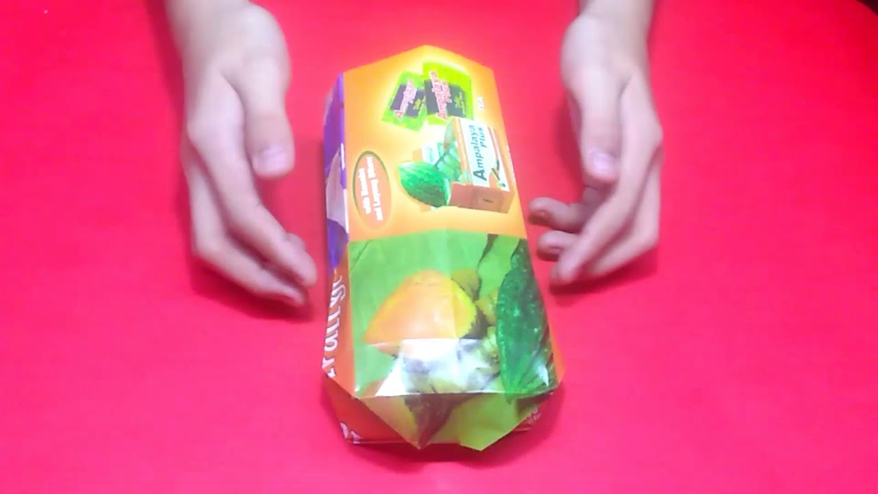 DIY Gift Bag using Recycled Paper|| TLE 8 Project - YouTube