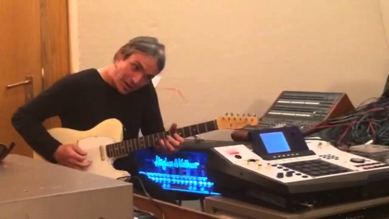 Norberto Rodríguez. Studio session. Guitars. - YouTube