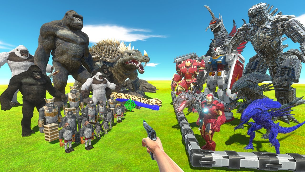 FPS Avatar Rescues Mecha Monsters and Fights Reptiles and Primates ...