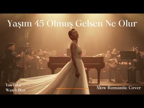 Yaşım 45 Olmuş Gelsen Ne Olur - Slow Romantic Cover | Duygusal Kadın Vokal