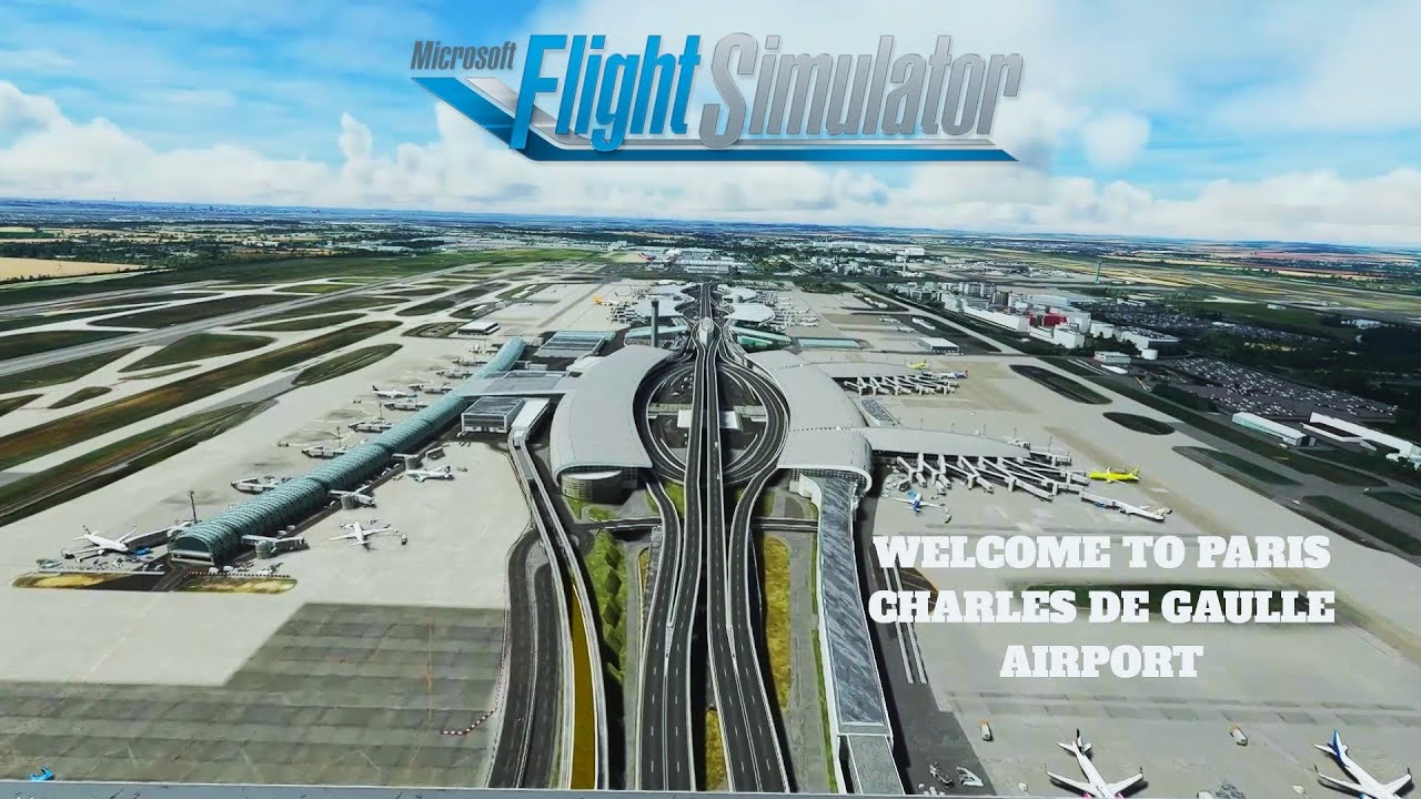Paris Charles de Gaulle Airport - Air France-Microsoft Flight Simulator ...