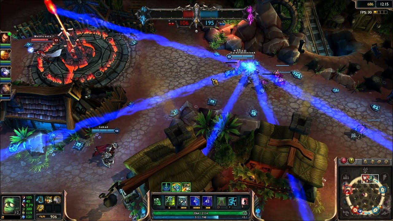 {League of Legends} Dominion Beam Glitch - YouTube