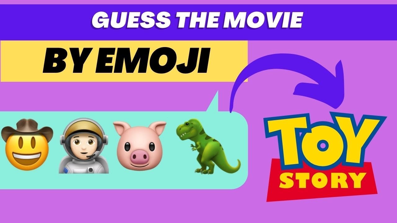 Guess The Movie By EMOJI Quiz 🍿 - YouTube