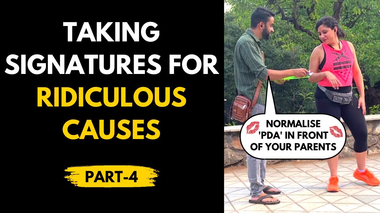 PEOPLE SIGNING UNBELIEVABLE CAUSES | PART 4 | SIGN FOR A GOOD CAUSE ...