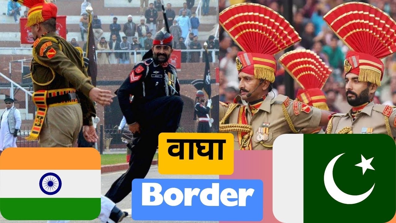 Wagah border,Attari border,India Pakistan Border. - YouTube