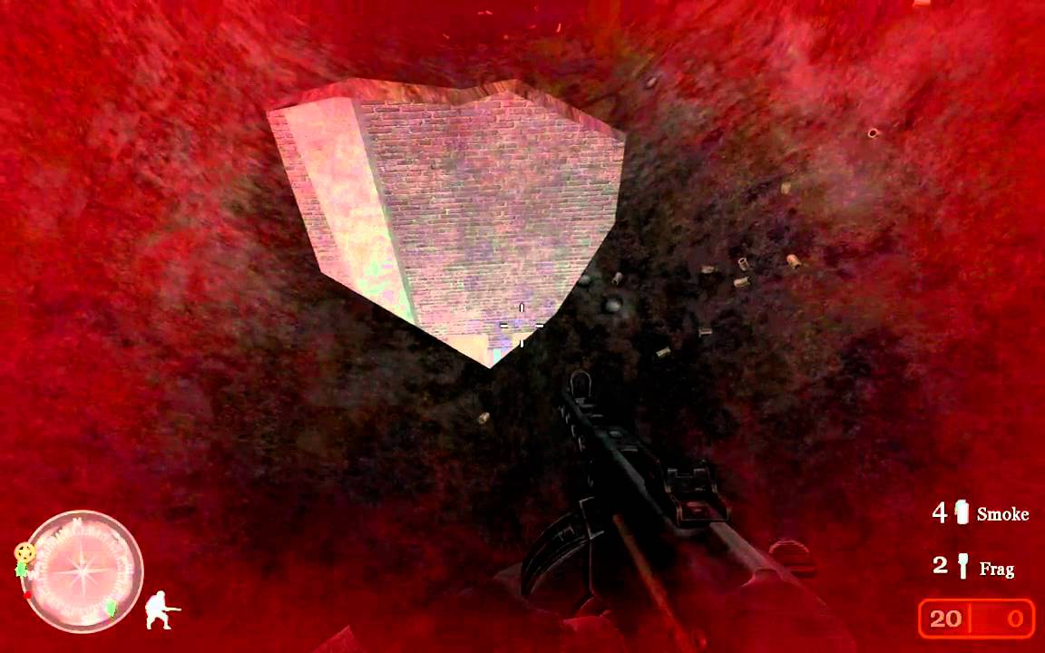 "Call of Duty 2", heartbreaking gameplay moment (grenade explosion ...