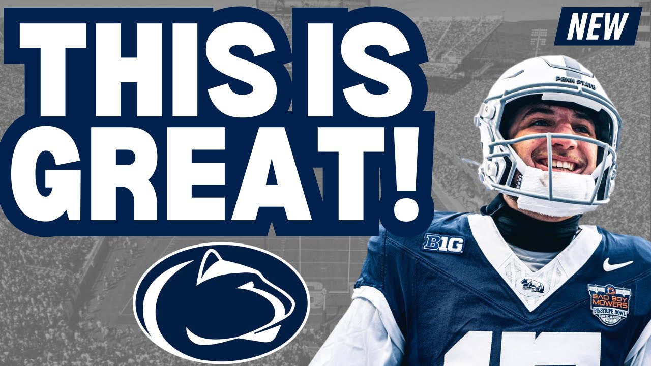 Penn State Football Just Got A WAVE Of GREAT News After DOMINATING ...