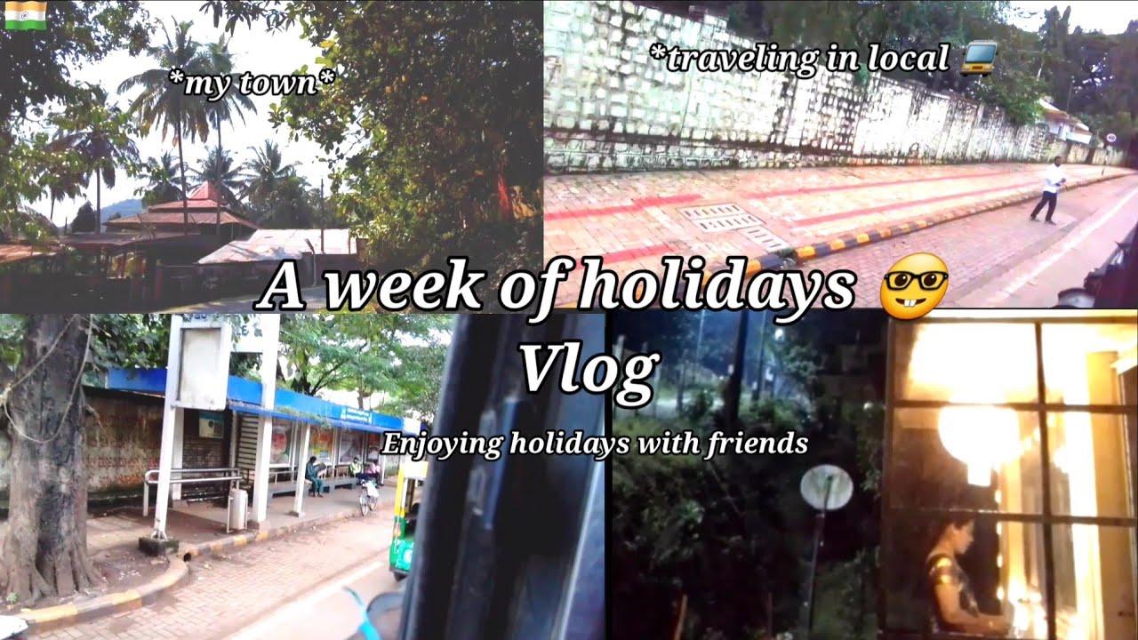 Going to town for a *week of holidays* ! - YouTube