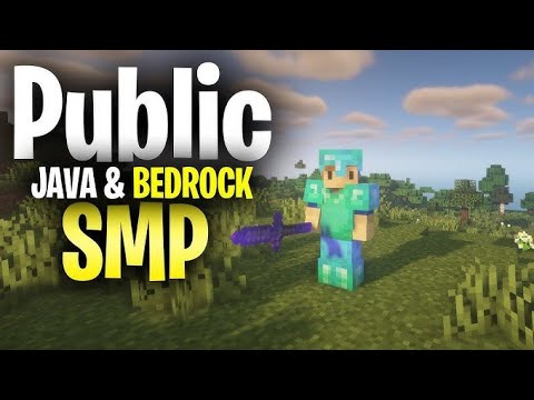 Minecraft how to join public smp | free to join java + bedrock # ...