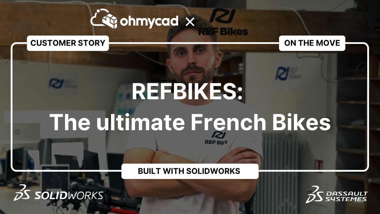 REFbikes & son vélo modulable Made In France - 3DEXPERIENCE Solidworks ...