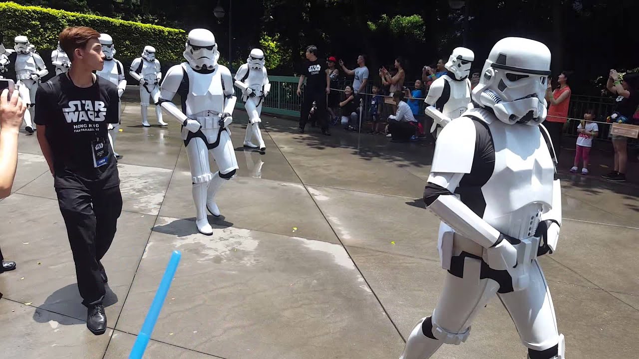 Starwars fan base Hong kong disney land 2015 - YouTube