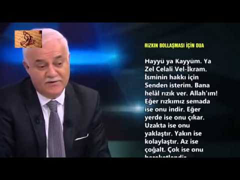 ▶Rızkın Bollaşması İçin Okunacak Dua    (Nihat Hatipoğlu)
