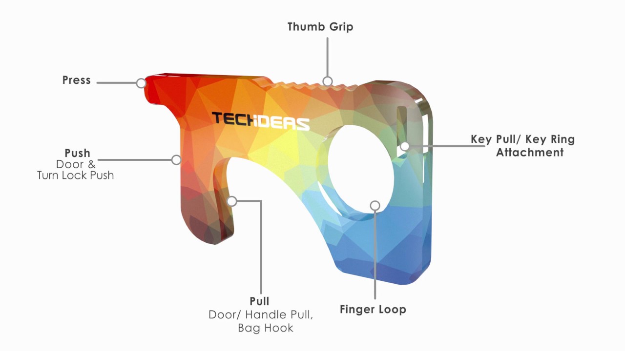 Touch Free Key - Toddy Gear - YouTube