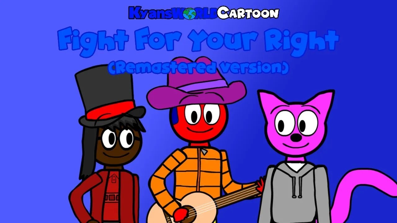 KyansWorldCartoon - Fight For Your Right (feat. Mister Rainbow Man, and ...