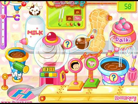 [Korean flash game] Avatar star Sue series - Sue's chocolate factory ...
