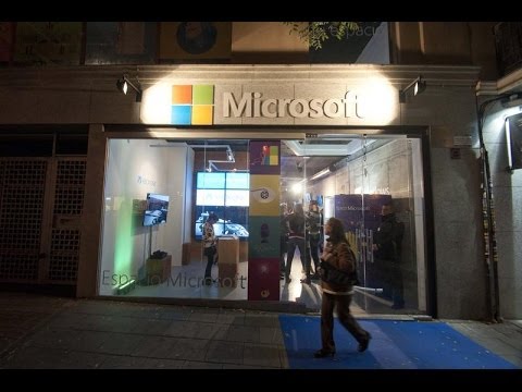 Visita al espacio Microsoft Madrid. - YouTube