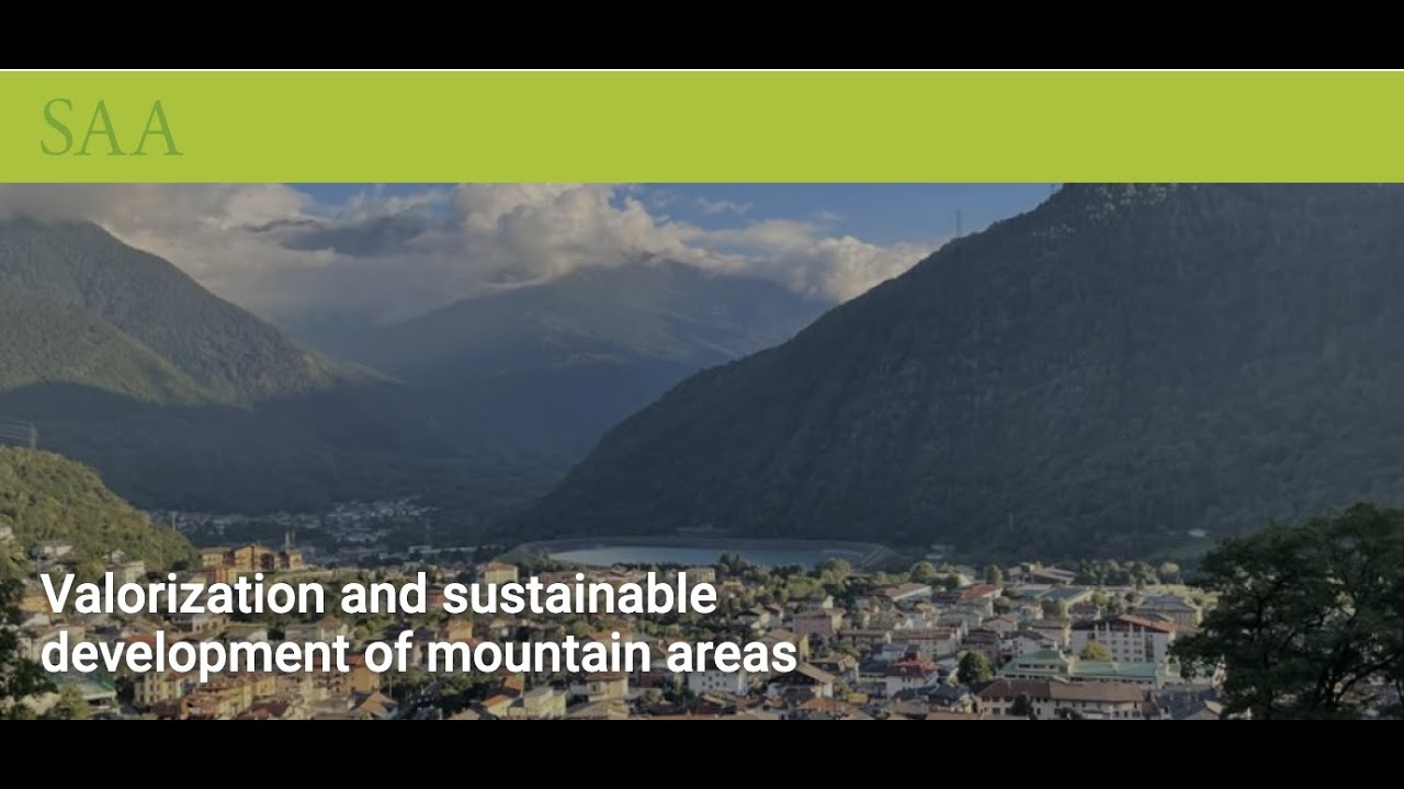 Valorisation and Sustainable Development of Mountains Areas - YouTube