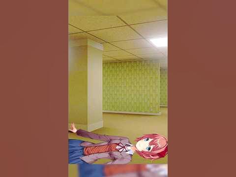 Sayori went to the backrooms, right???? Right..? #ddlc - YouTube