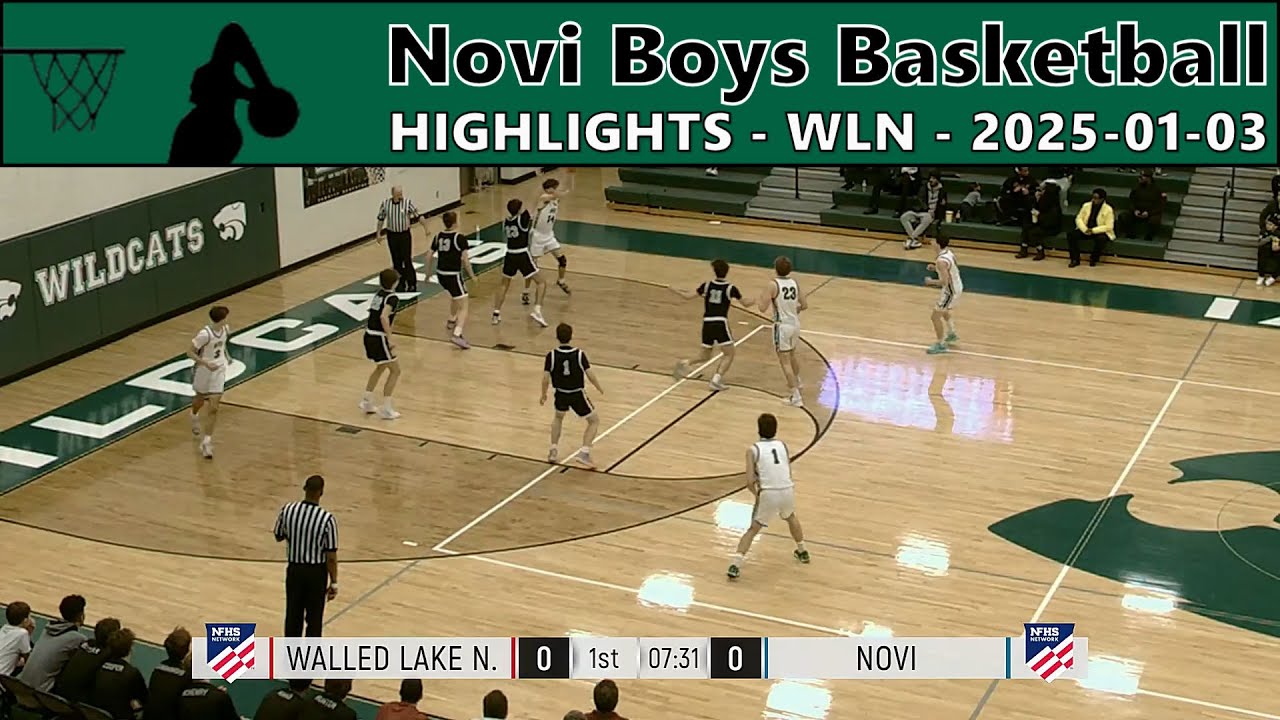 Highlights - Novi Boys Varsity Basketball vs Walled Lake Northern ...