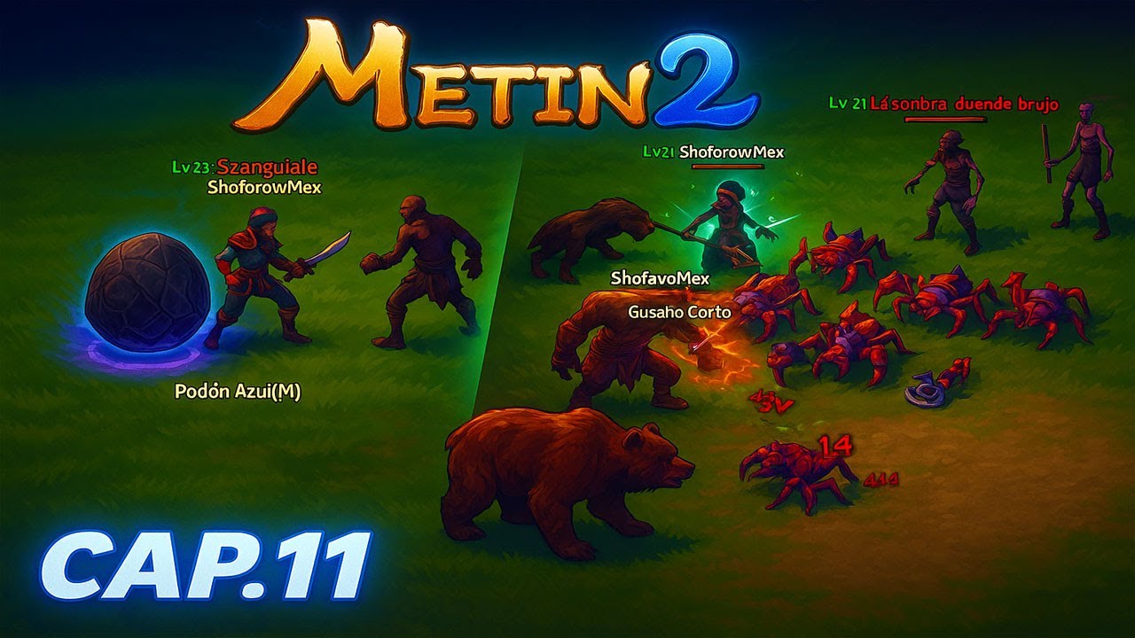 Jugamos Metin2 a la OLD SCHOOL100% free to play como en el 2004 | MODO ...