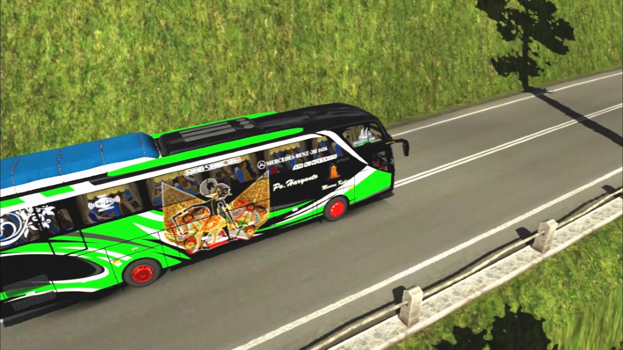 ETS 2 Mod Indonesia Po Haryanto Lintas Selatan - YouTube
