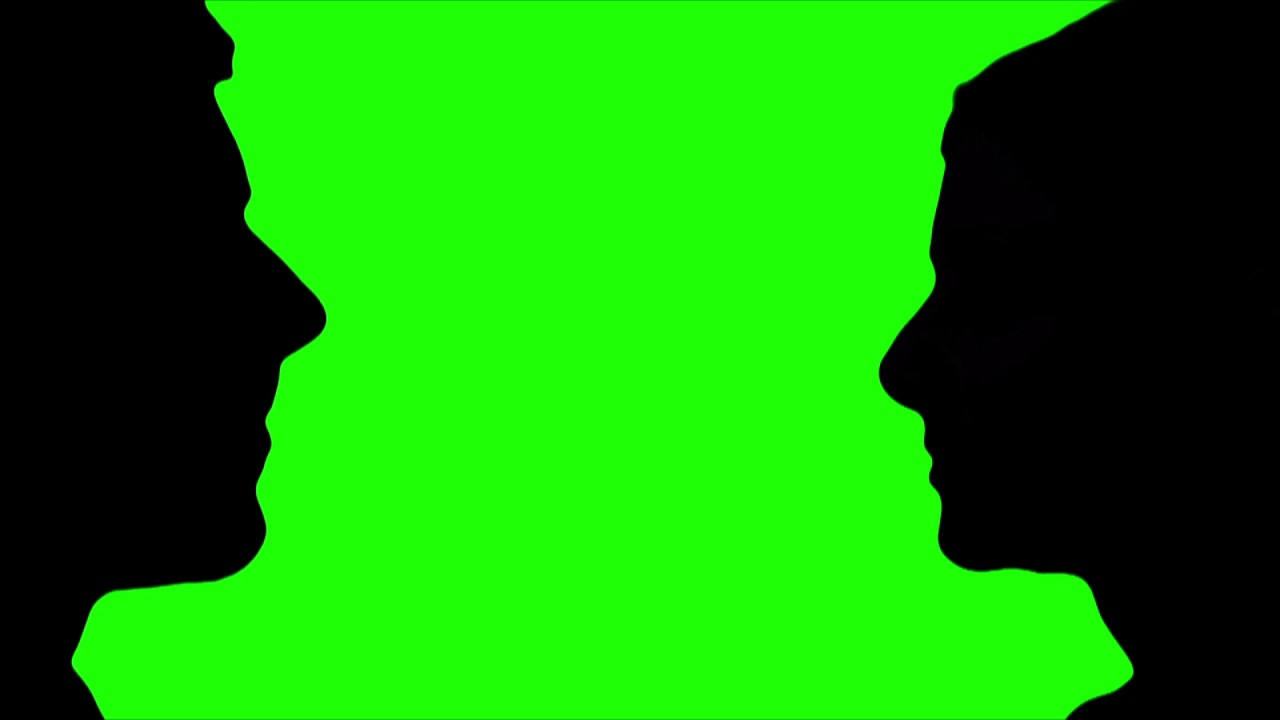 Man and woman kissing - green screen - Chroma Key - No Copyright - YouTube