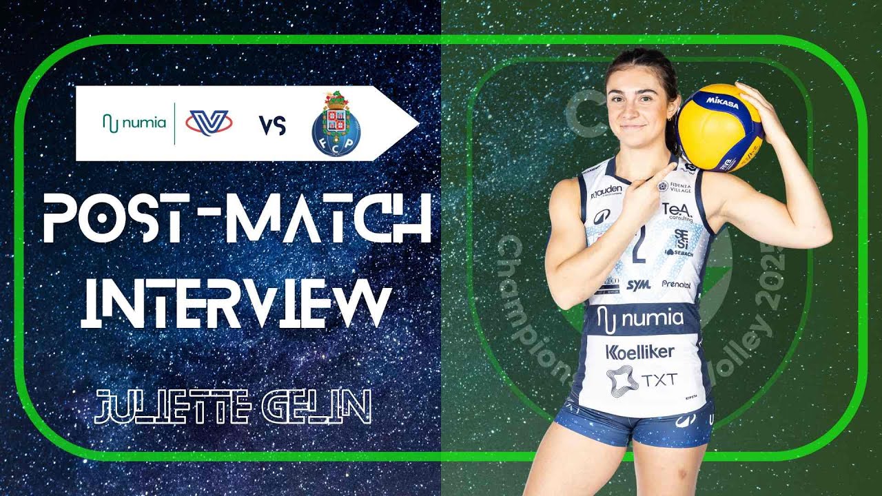 JULIETTE GELIN | Post-match interview vs Porto - YouTube