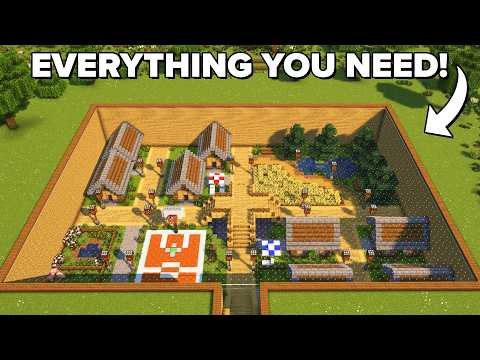 Minecraft: How To build an Underground City | Tutorial🏠