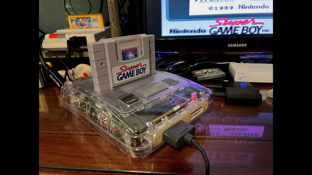 Super Famicom Clear Replacement Case (Shell) with SNES Cover Pack - YouTube