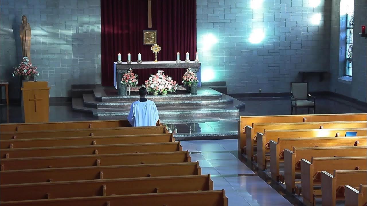 Mass- Pray with Seminarians - YouTube
