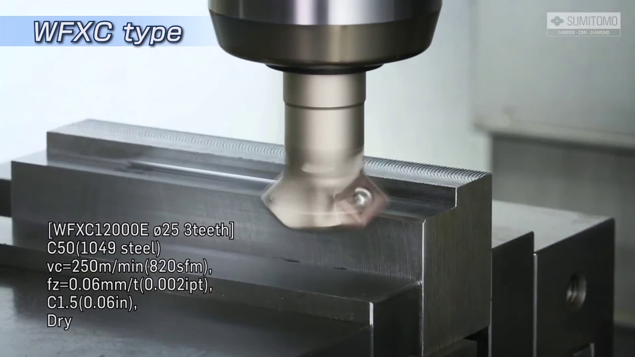 Sumitomo Wave mill WFX series - YouTube