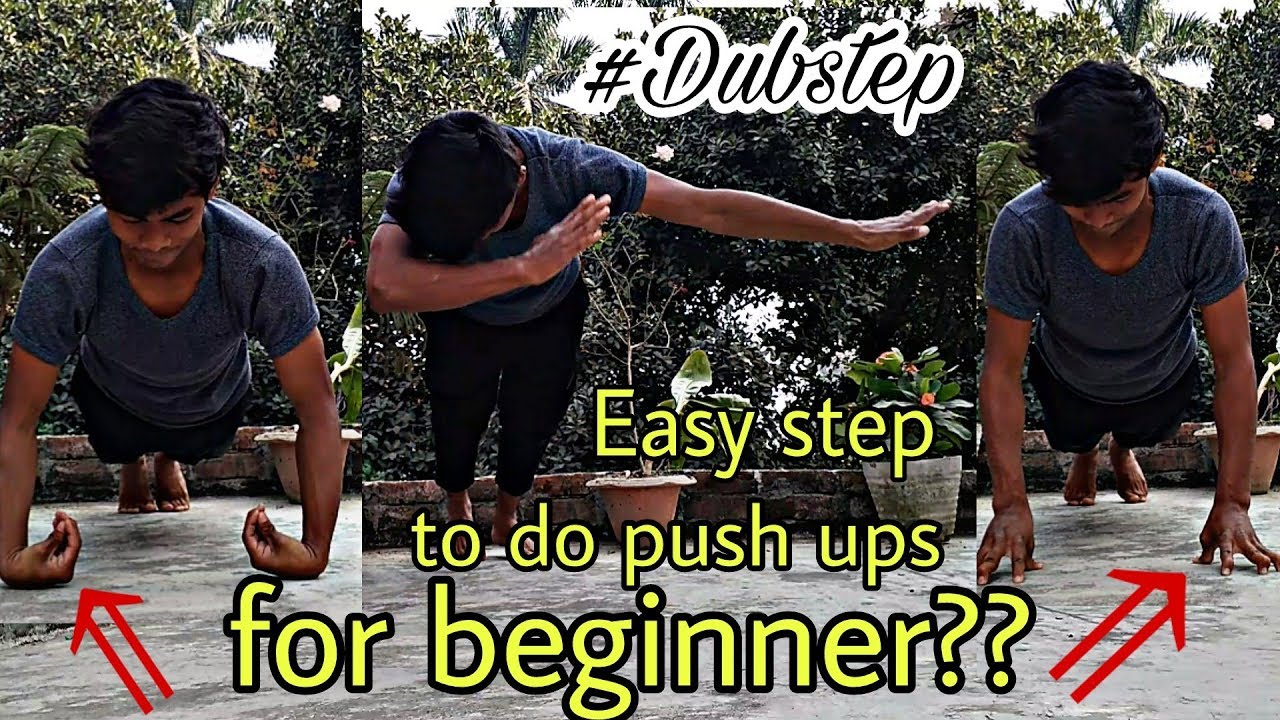 How to do Push ups for beginner.. - YouTube