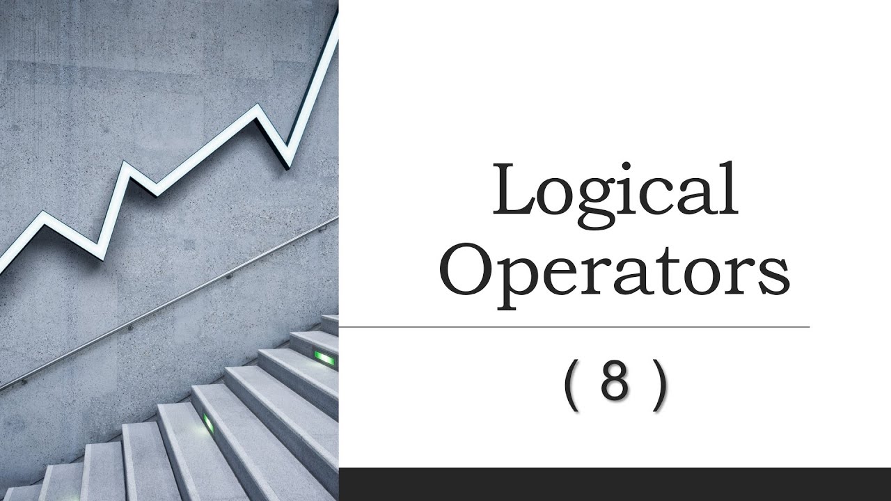 Logical Operators Youtube