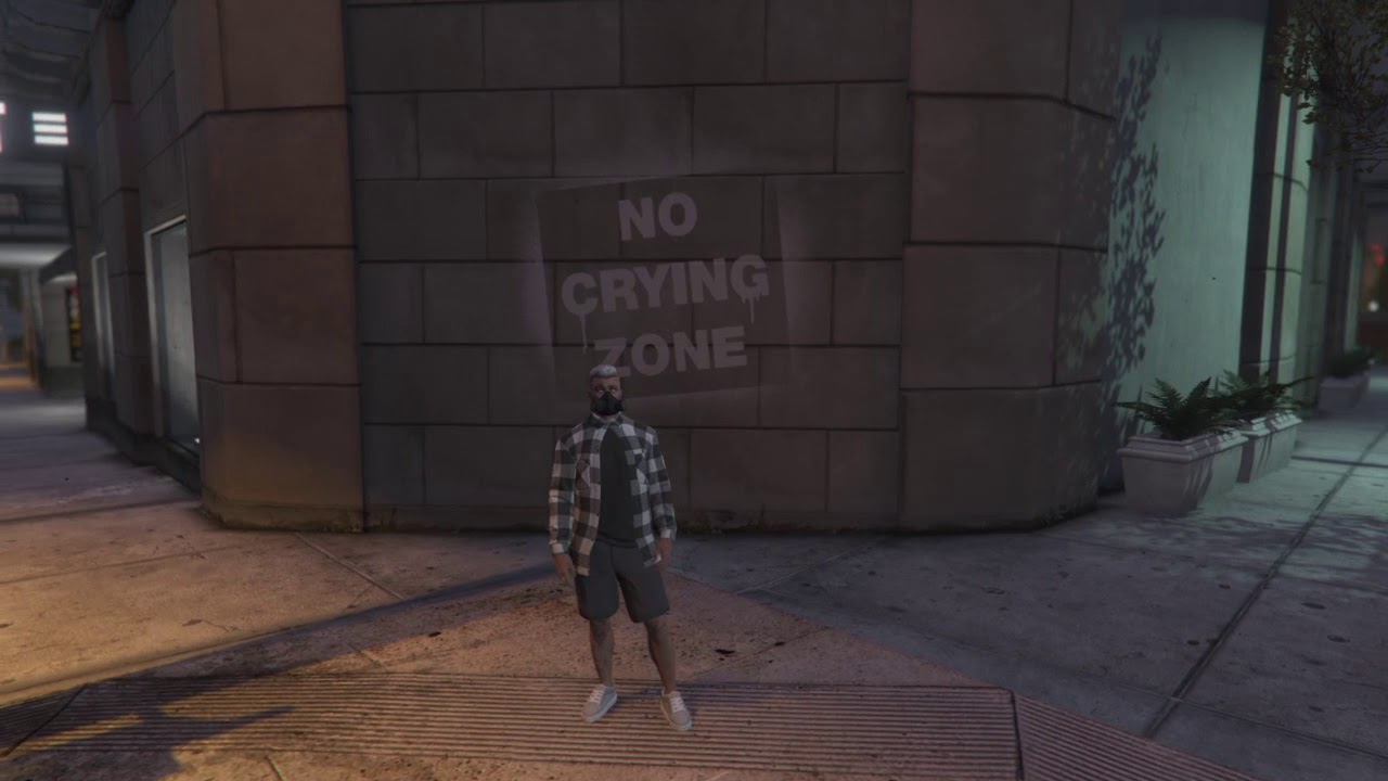 Grand Theft Auto no crying - YouTube