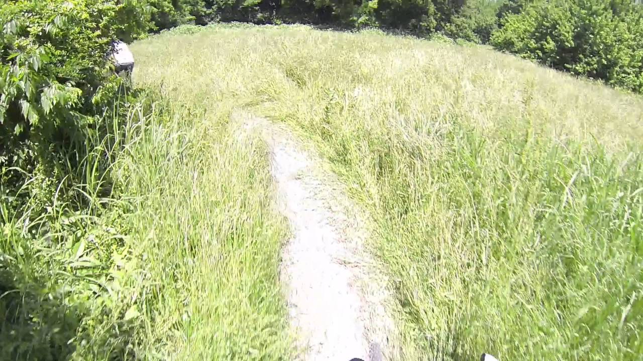 Biking on Rowlett Creek Nature Preserve DORBA Trail. - YouTube