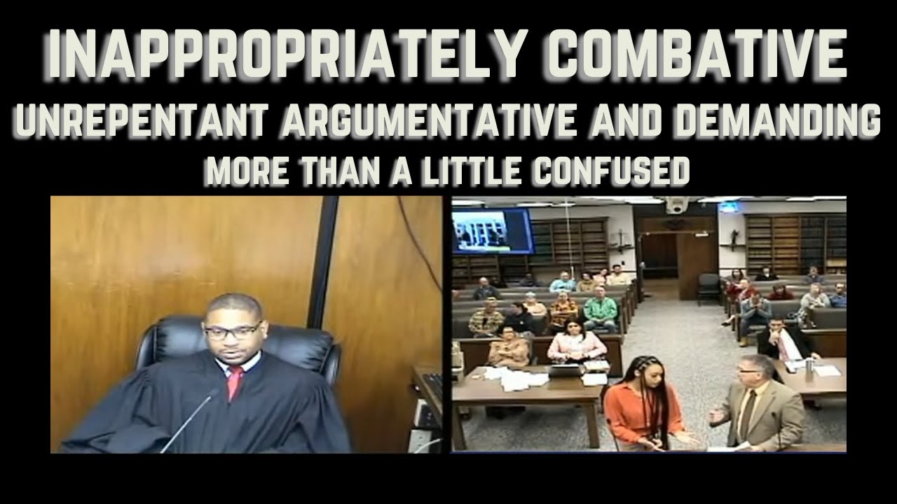 Judge Collier deals with a Confused Karen facing Serious Charges - YouTube