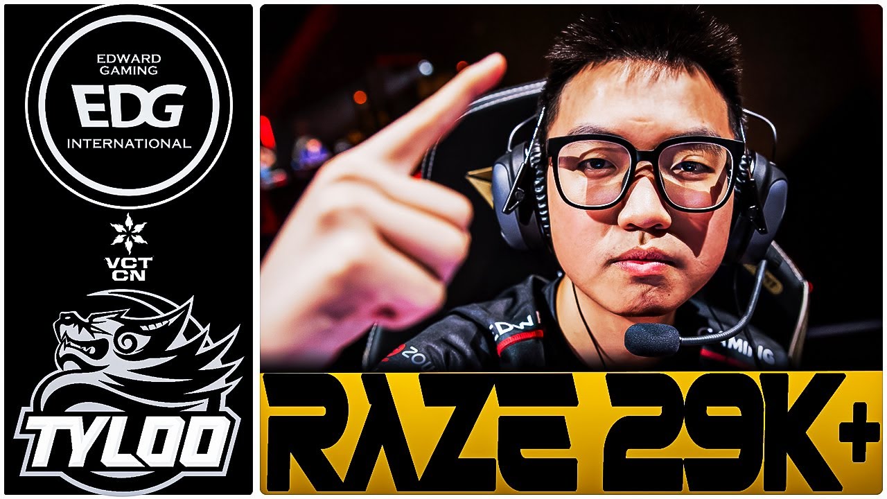 ZMJJKK RAZE OP! EDG vs TYLOO - VCT China 2024 | VALORANT - YouTube