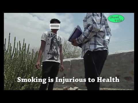 Smoking Kills Video    Fake Casting Prank    Public Experiment