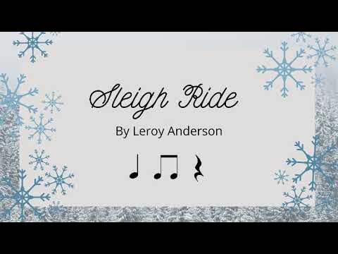 Sleigh Ride Play Along easy - YouTube