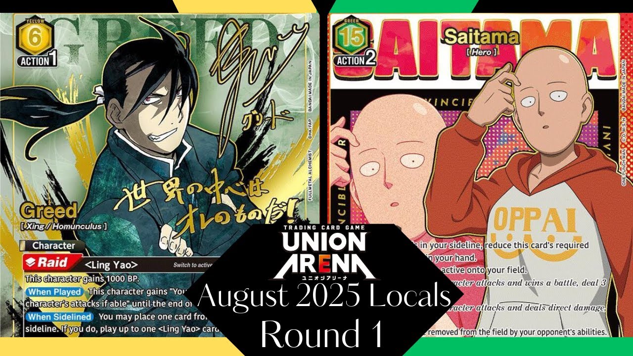 Ling Yao FMA vs Green OPM \ Union Arena / Round 1 Locals Live Gameplay ...