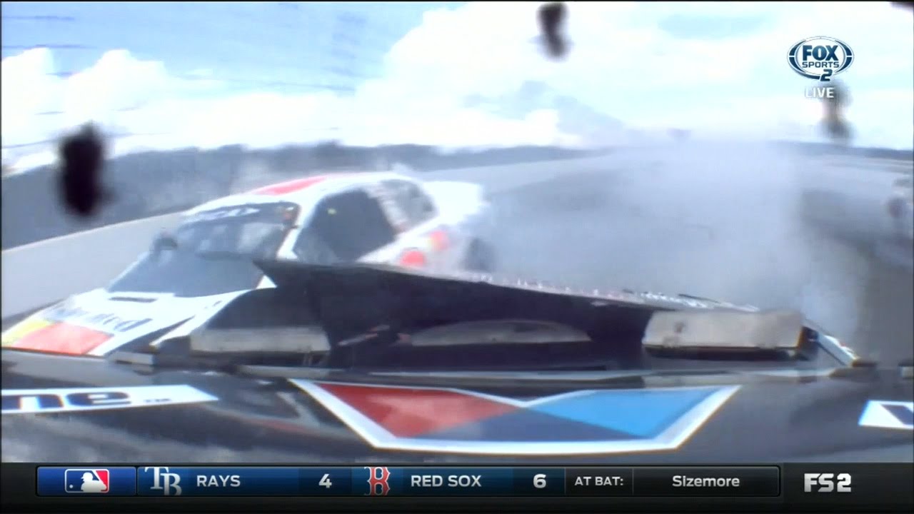 NASCAR Crashes from Pocono Cup , Trucks and Iowa Xfinity 8/1 - 8/ 2 ...