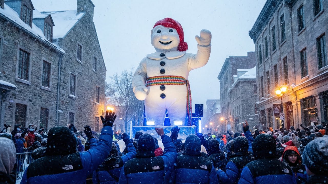 Quebec Winter Carnival 2026 Parade - Cinematic Ambience - YouTube