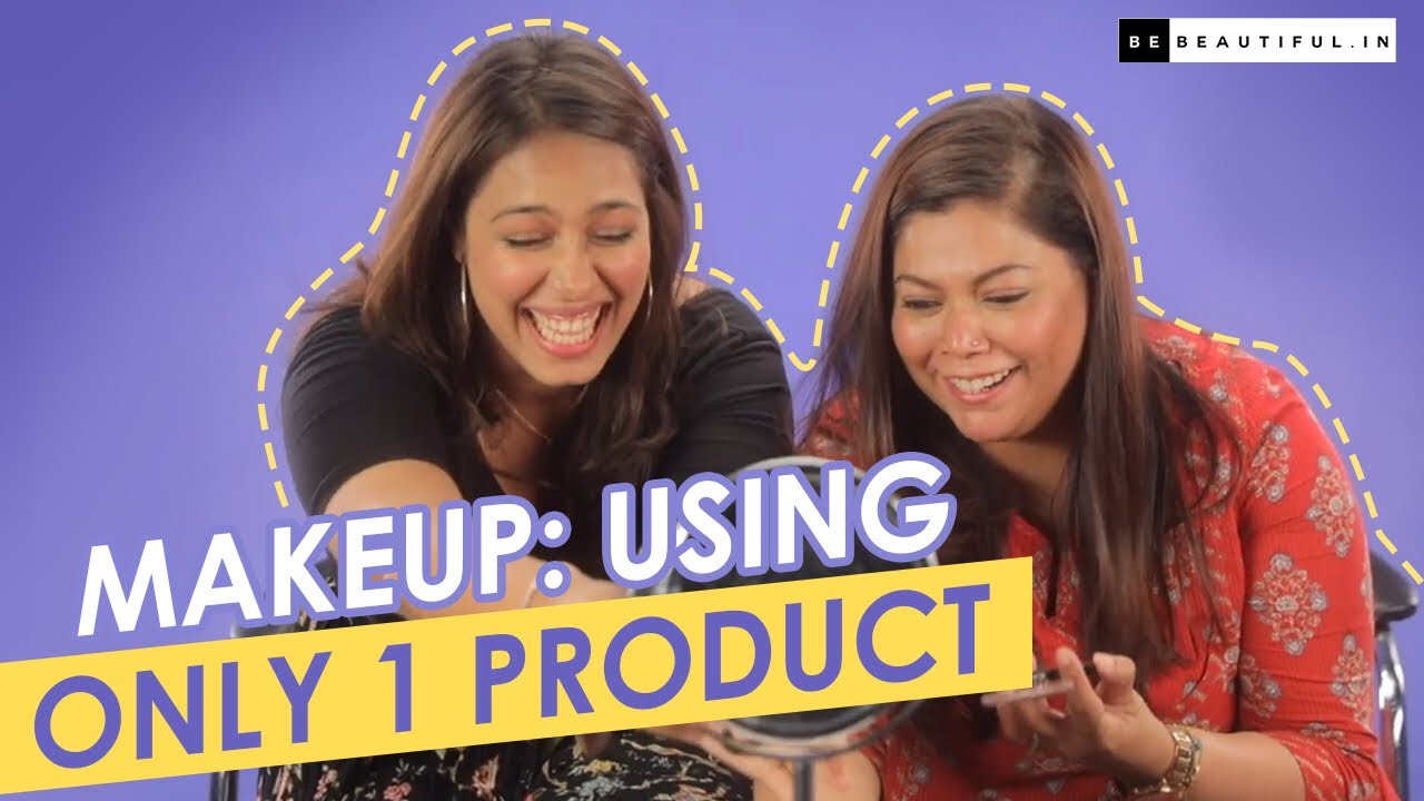 One Product Makeup Challenge | Full Face Makeup Using Only Blush | Be ...