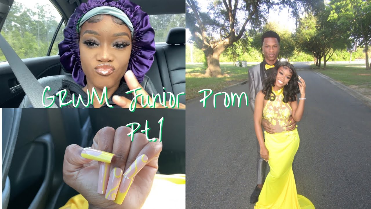 GRWM for my Junior Prom Pt.1 - YouTube