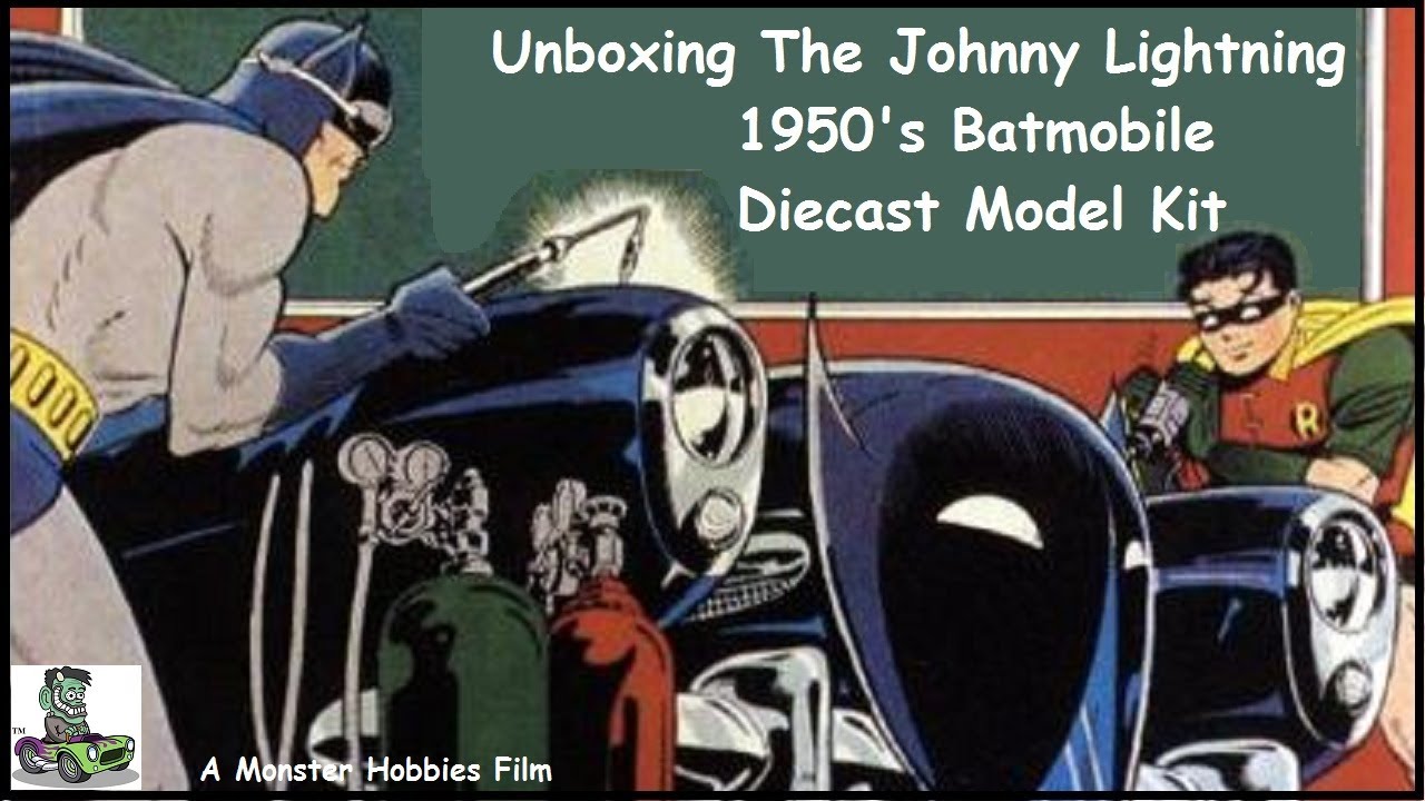 Model Car Garage - The Johnny Lightning 1950's DC Comics Batmobile - A ...