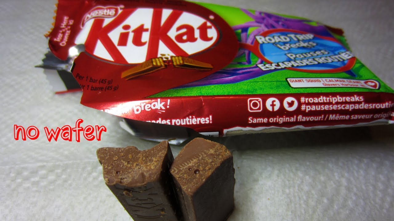 KITKAT Missing Wafer - YouTube