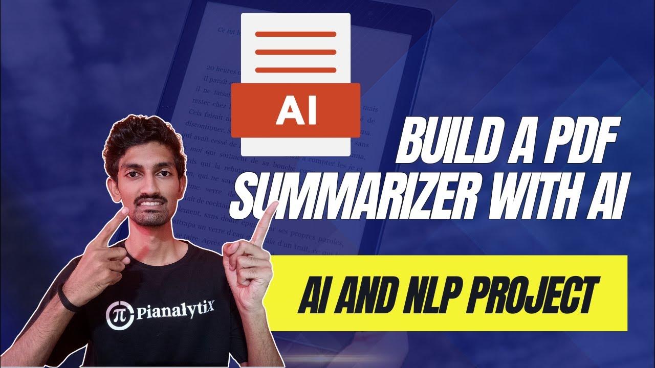 Build a PDF Summarizer with AI | Easy NLP Project for Beginners - YouTube