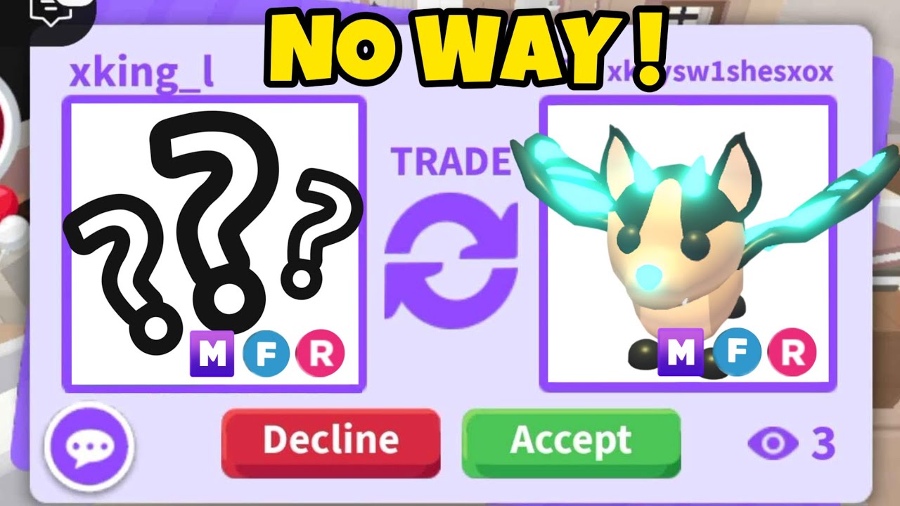 OMG! 🤯 I Finally Got My DREAM PET Mega Bat Dragon! 🦇🐉 BEST TRADE EVER ...