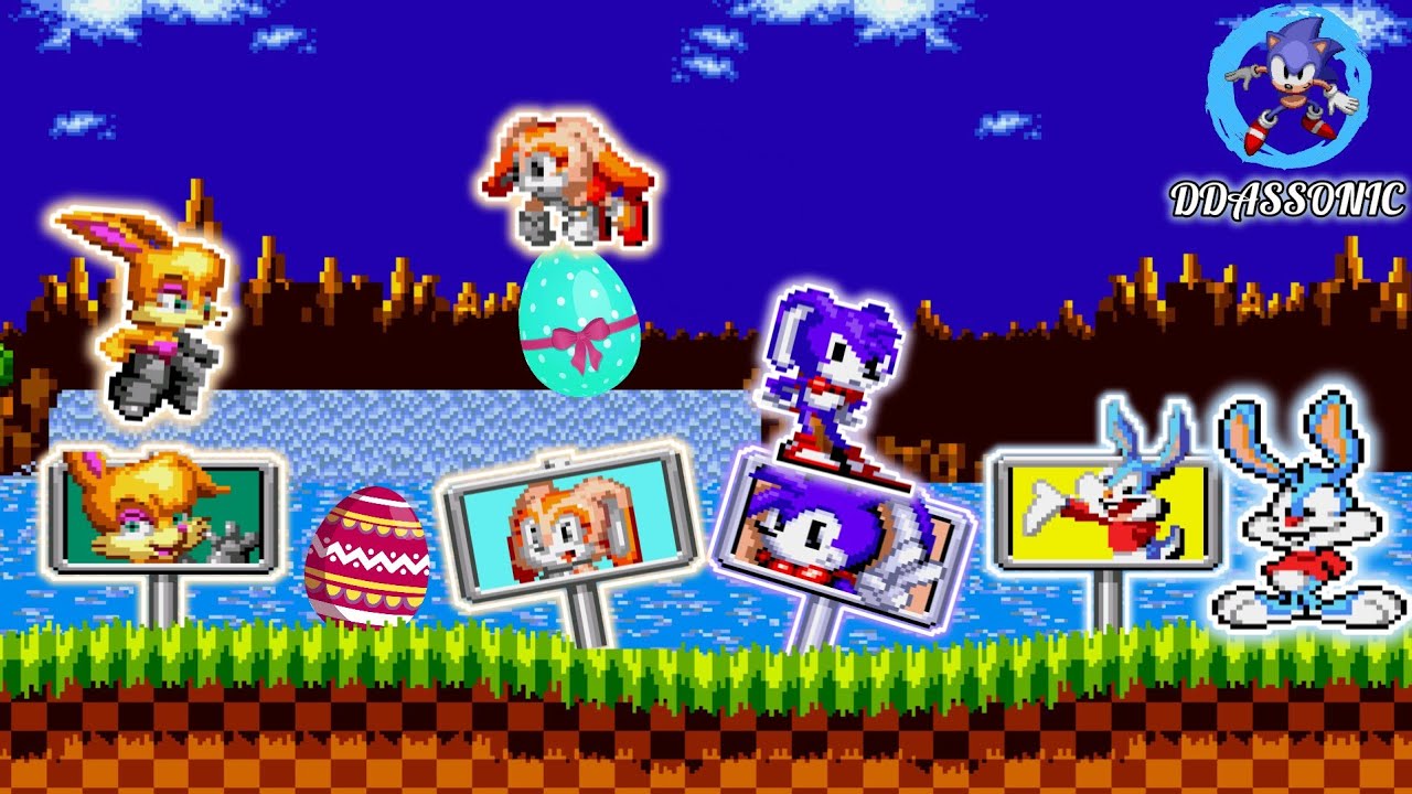 Sonic 1 - But With Rabbits • Sonic Hack - YouTube